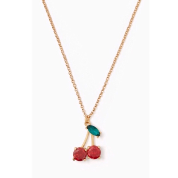 kate spade | Jewelry | Kate Spade Ma Cheri Cherry Necklace | Poshmark